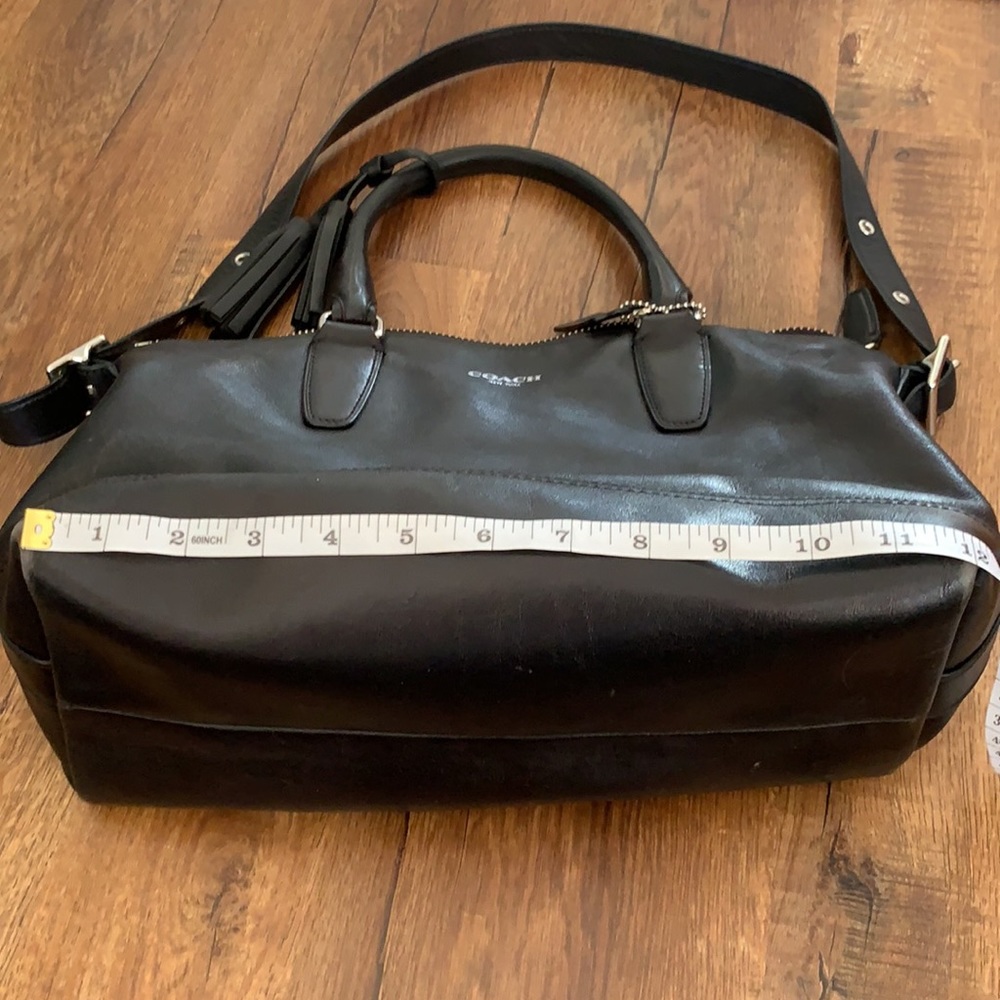 Coach Rory Black Satchel - Gem